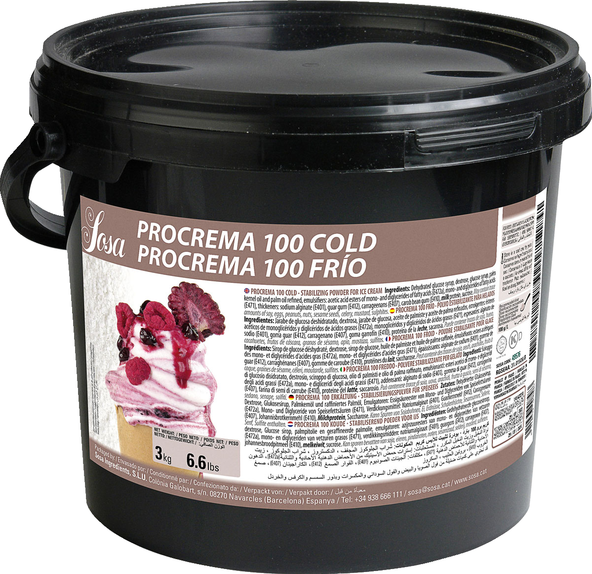 Procrema 100 cold 3 kg | Werners Gourmetservice