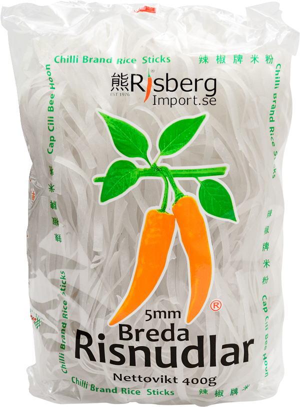 Risnudlar breda 5 mm 400 g | Werners Gourmetservice
